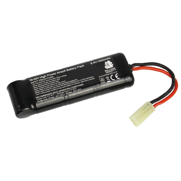 8.4V 1600 Bulldog Airsoft Block Battery - Trimex Wholesale Ireland