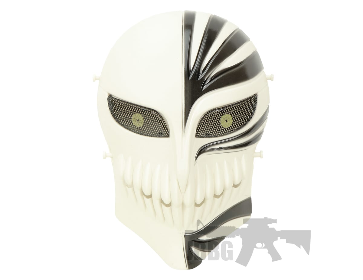 INVADER MASK BLACK AND WHITE - Trimex Wholesale Ireland