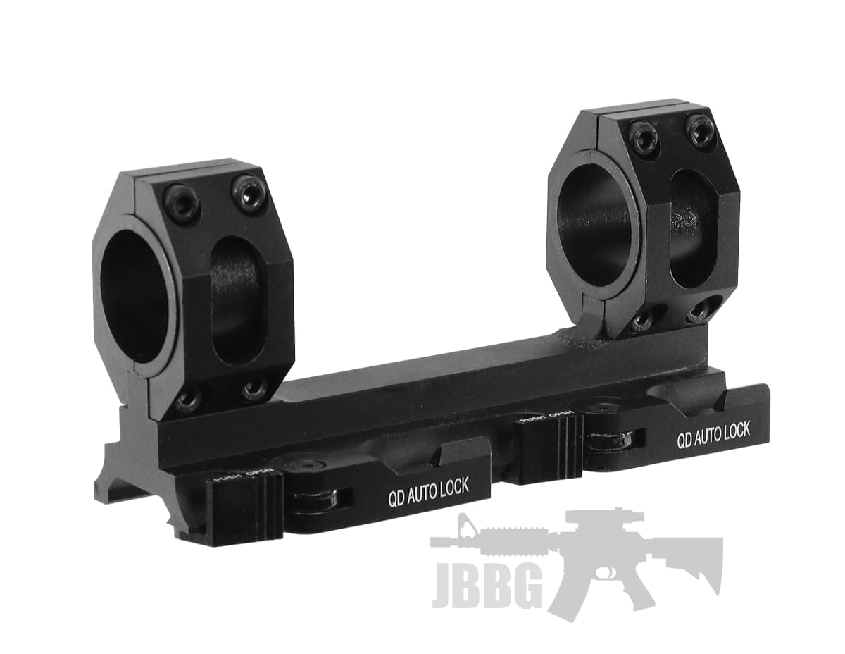 Tactical One Piece 25-30 Scope Mount with QD Auto Lock - Trimex ...