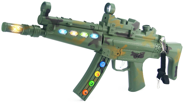 Mp5 flash toy gun