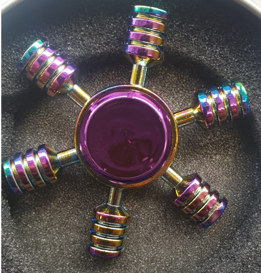 Metal Rainbow spinner 2