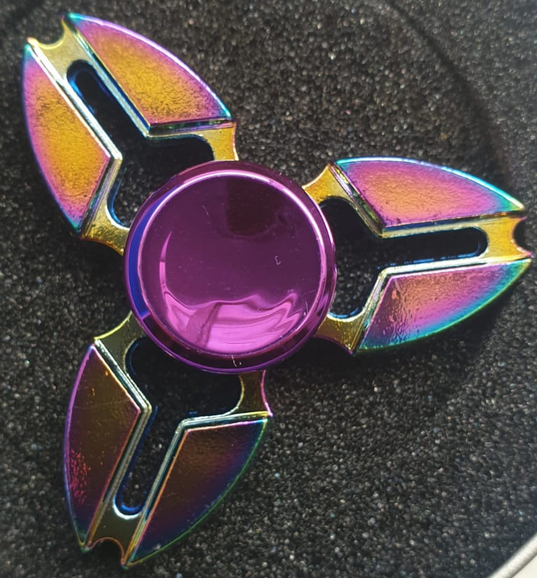 Metal Rainbow spinner 3
