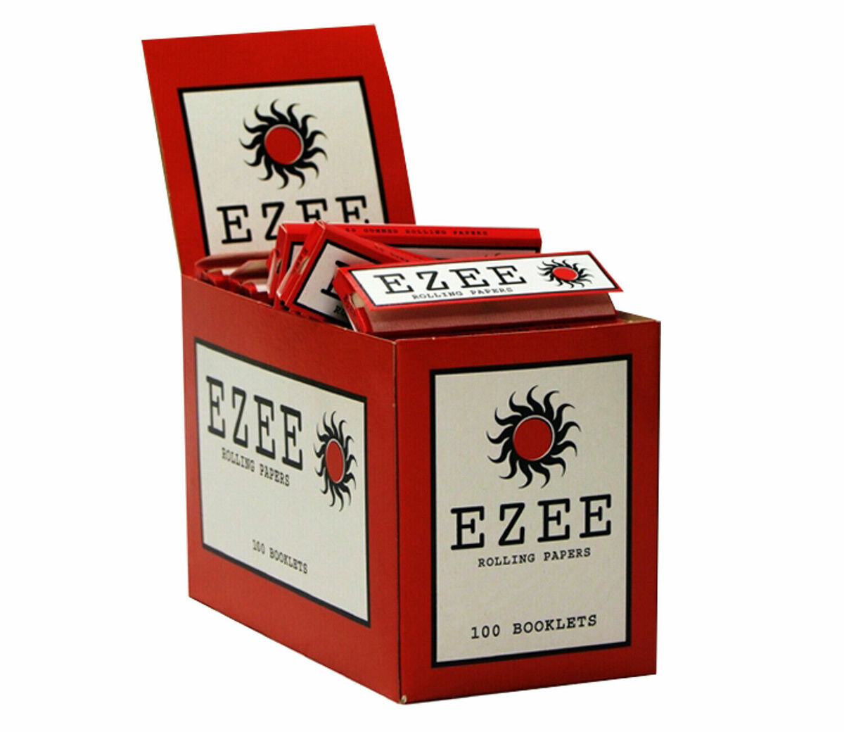 EZEE RED PAPERS (PACK OF 100) - Trimex Wholesale Ireland
