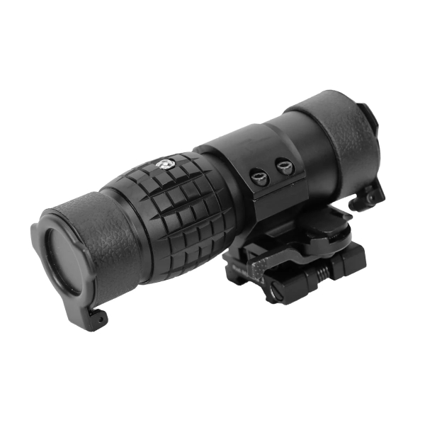 Trimex Flip-up Magnifier Scope X3 Mount - Black