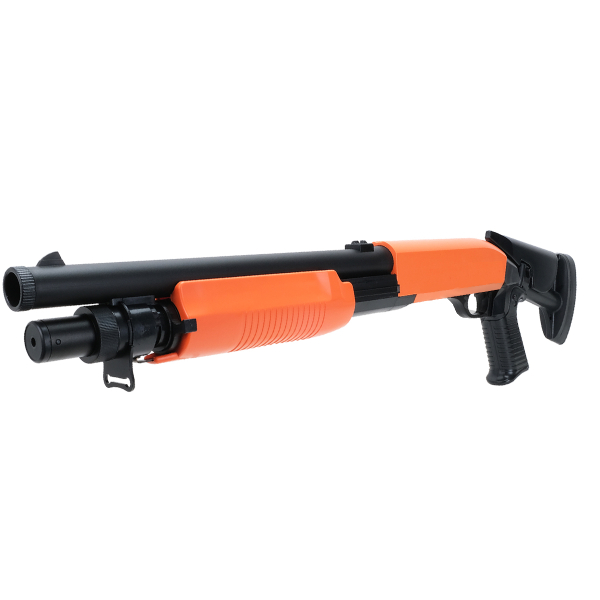 M56C PUMP ORANGE AIRSOFT SHOTGUN - Trimex Wholesale Ireland