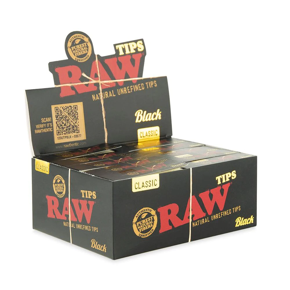 RAW BLACK TIPS - Trimex Wholesale Ireland