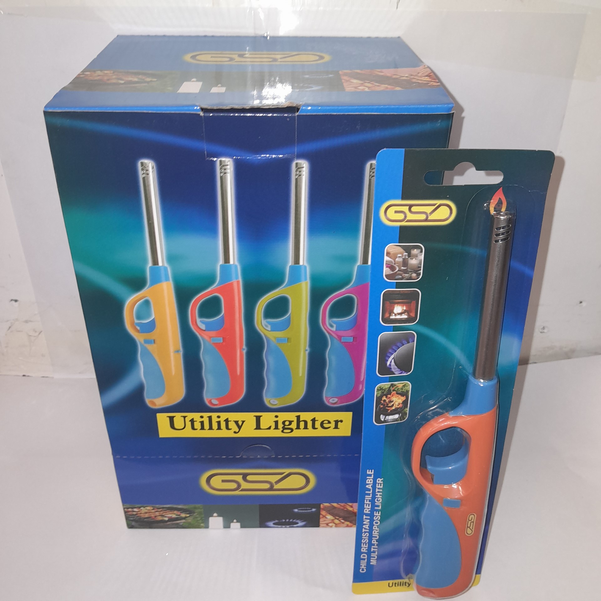 GSD BBQ LIGHTER (PACK OF 12) - Trimex Wholesale Ireland