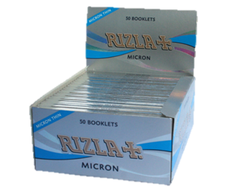 RIZLA+ MICRON KING SIZE SLIM PAPERS (PACK OF 50) - Trimex Wholesale Ireland