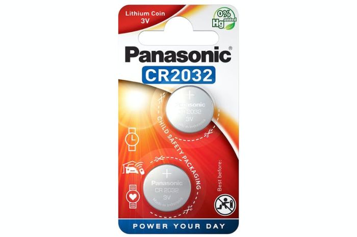PANASONIC BATTERY CR 2032 - Trimex Wholesale Ireland