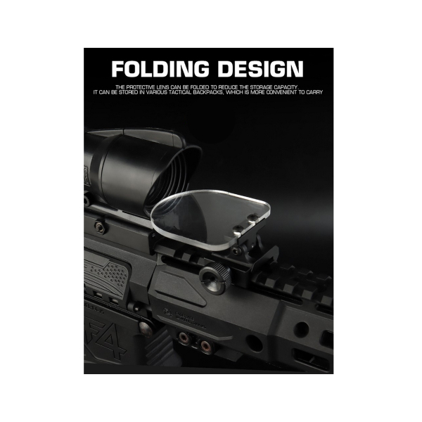 WOSPORT Flip-Up QD Scope Lens and Sight Shield Protector