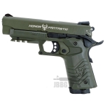 HG172 TAC 1911 CO2 PISTOL GREEN - Trimex Wholesale Ireland