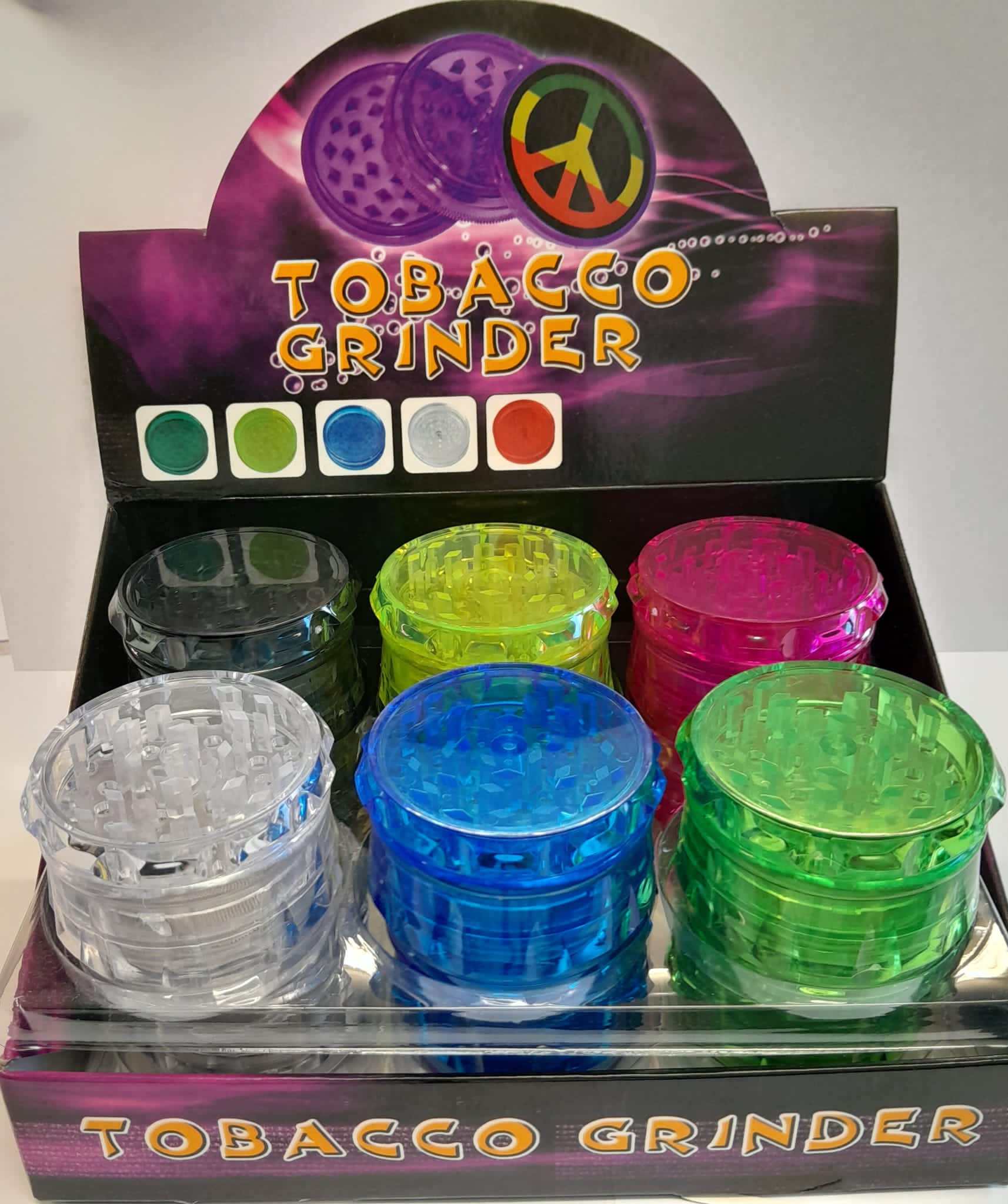 PLASTIC GRINDER HK125-S (PACK OF 12) - Trimex Wholesale Ireland