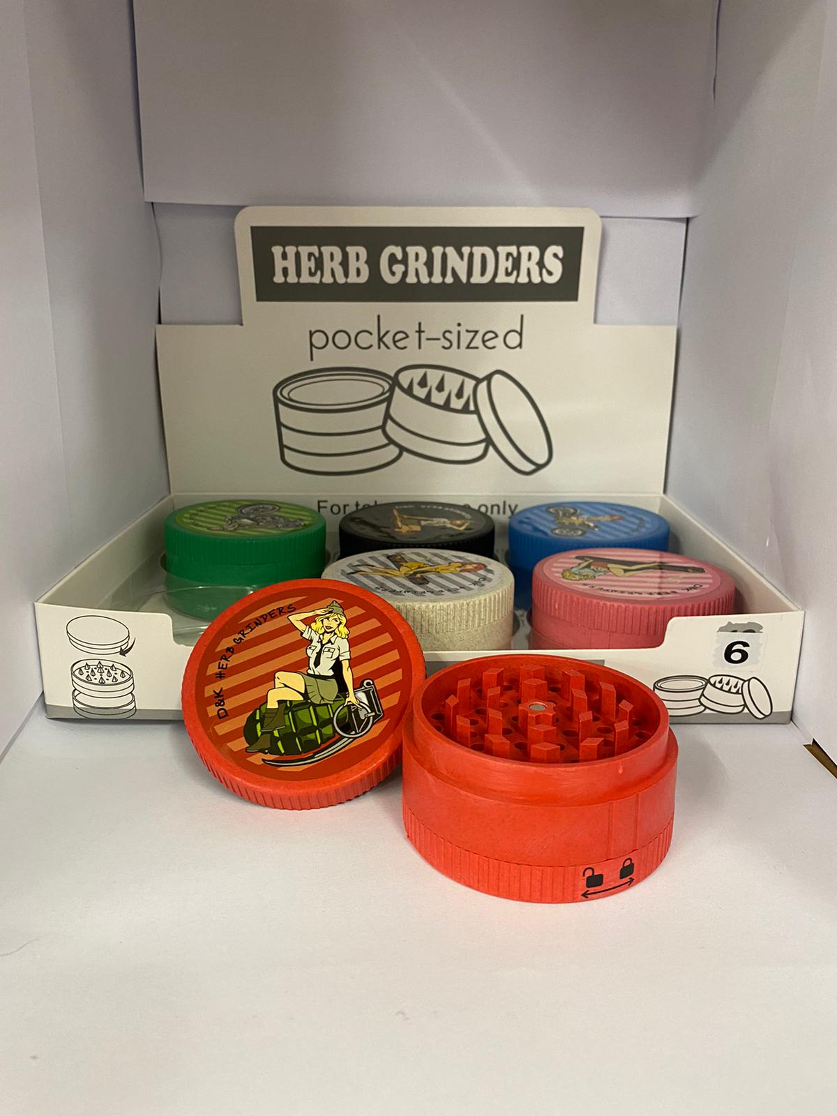 GRINDER PLASTIC DK4060 PACK OF 6 - Trimex Wholesale Ireland