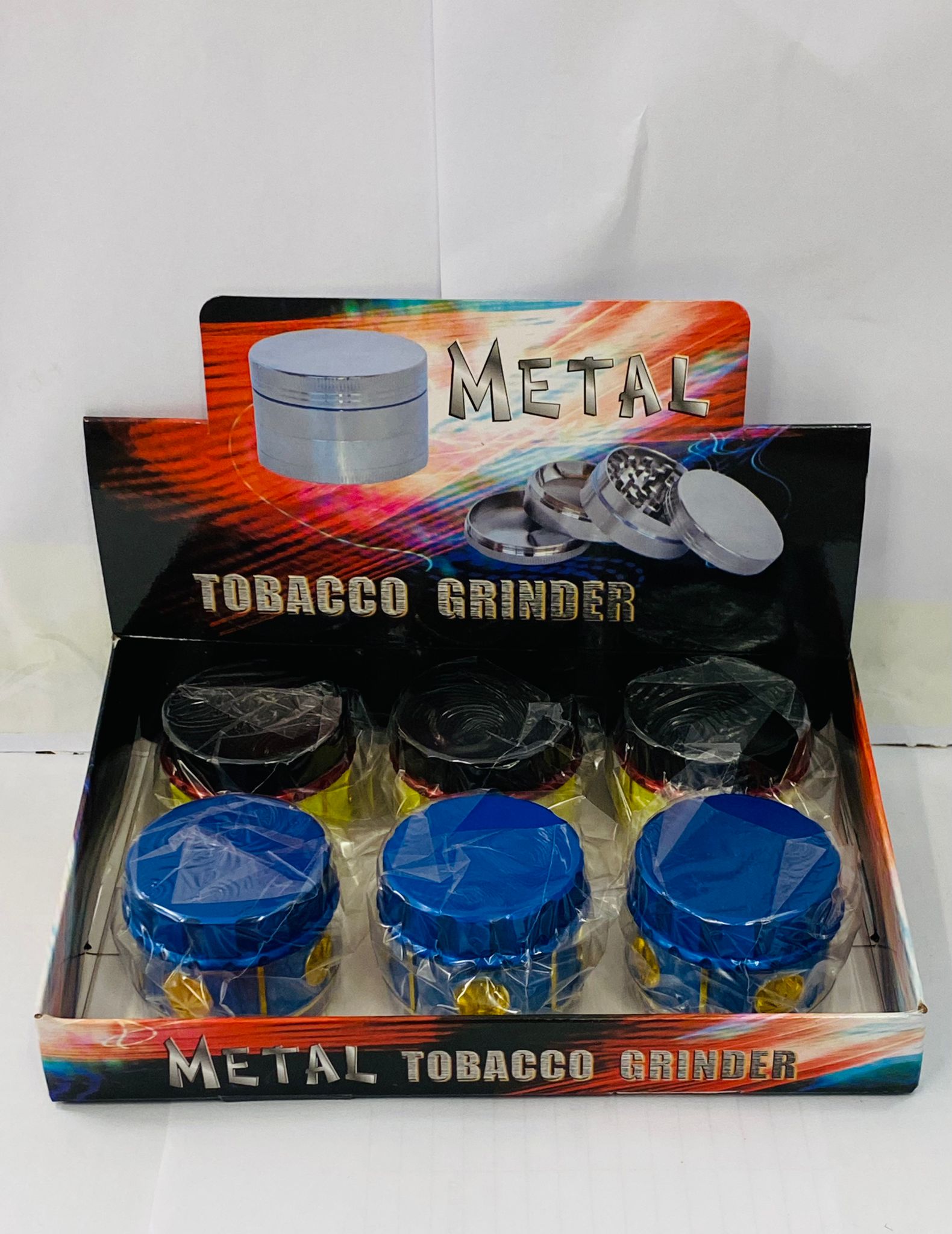 HX117MY-CL METAL GRINDER (PACK OF 6) - Trimex Wholesale Ireland