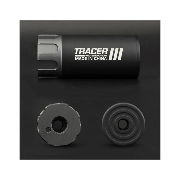 FLASH TRACER AIRSOFT UNIT 8.8CM 14MM CCW WOSPORT - Trimex Wholesale Ireland