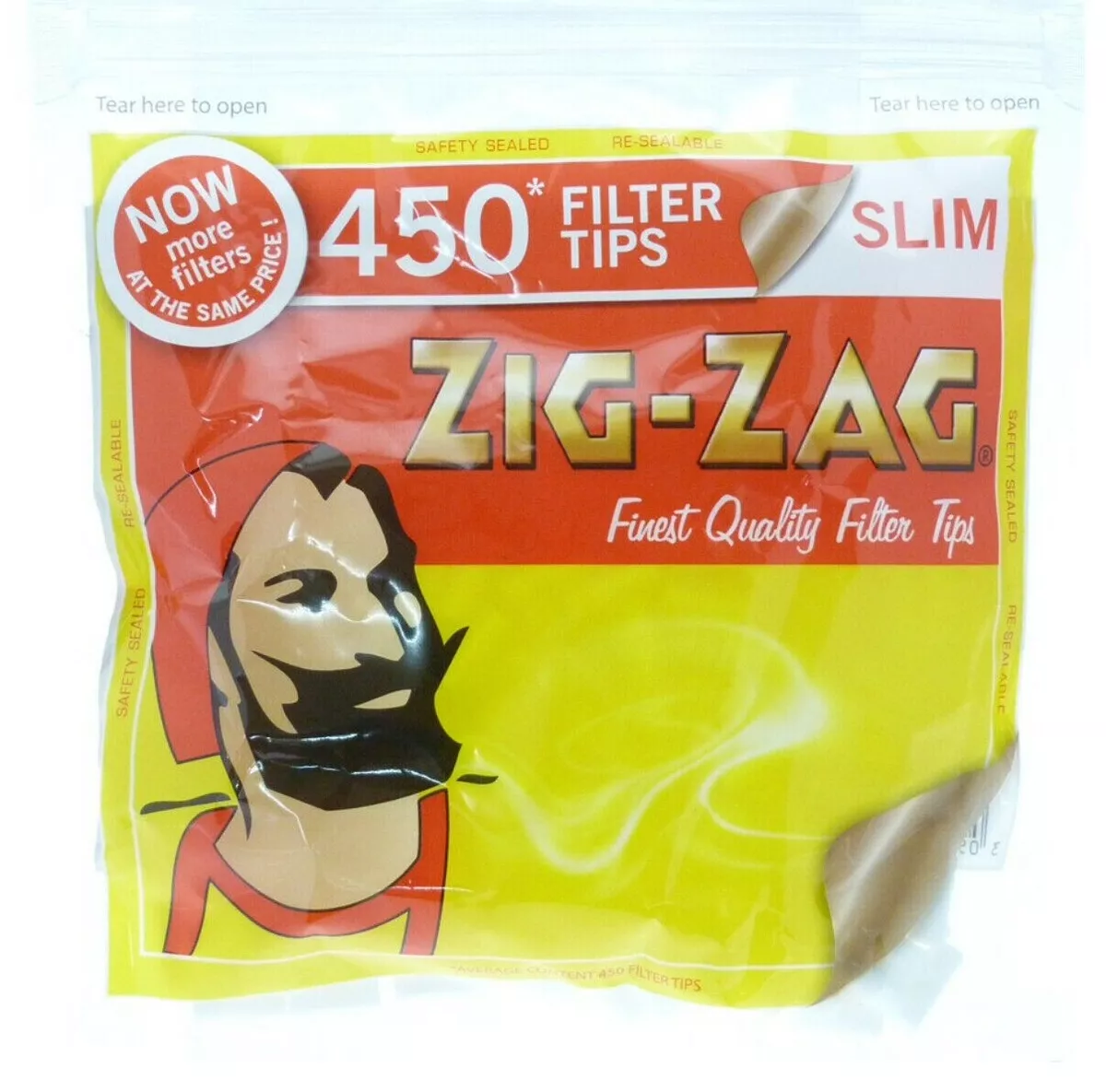 ZIG ZAG SLIM FILTER TIPS BAG (1X50) - Trimex Wholesale Ireland
