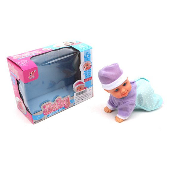 3359-12 Battery Operated Crawling Baby Doll With Sound - Trimex ...