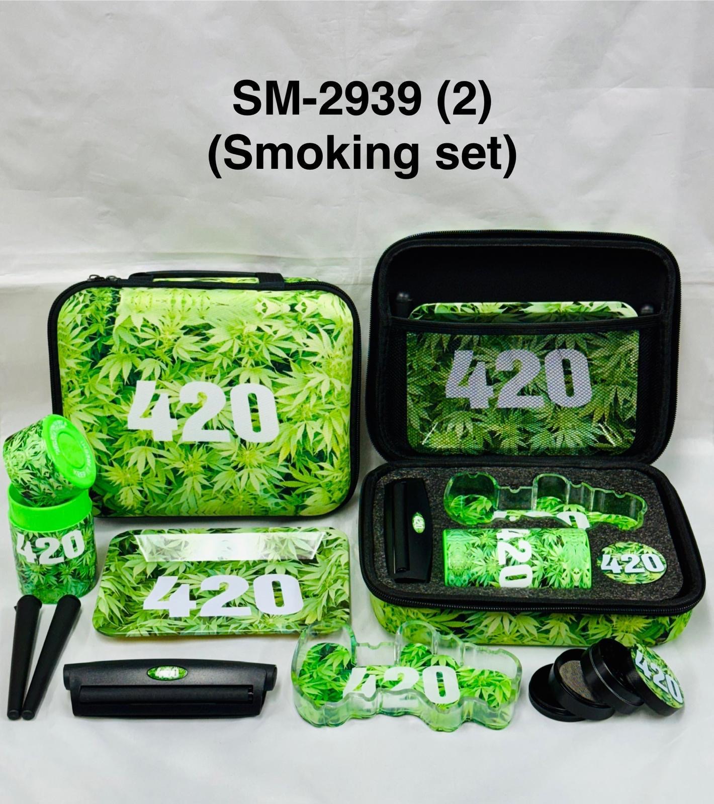 SMOKING SET-SM-2939 420 DESIGN - Trimex Wholesale Ireland