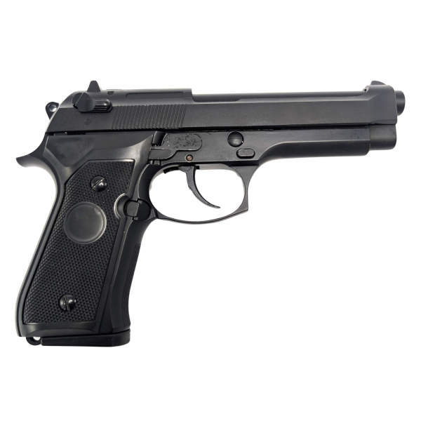 WELL G195 Blowback Airsoft Gas Pistol with Case and 24 RDS