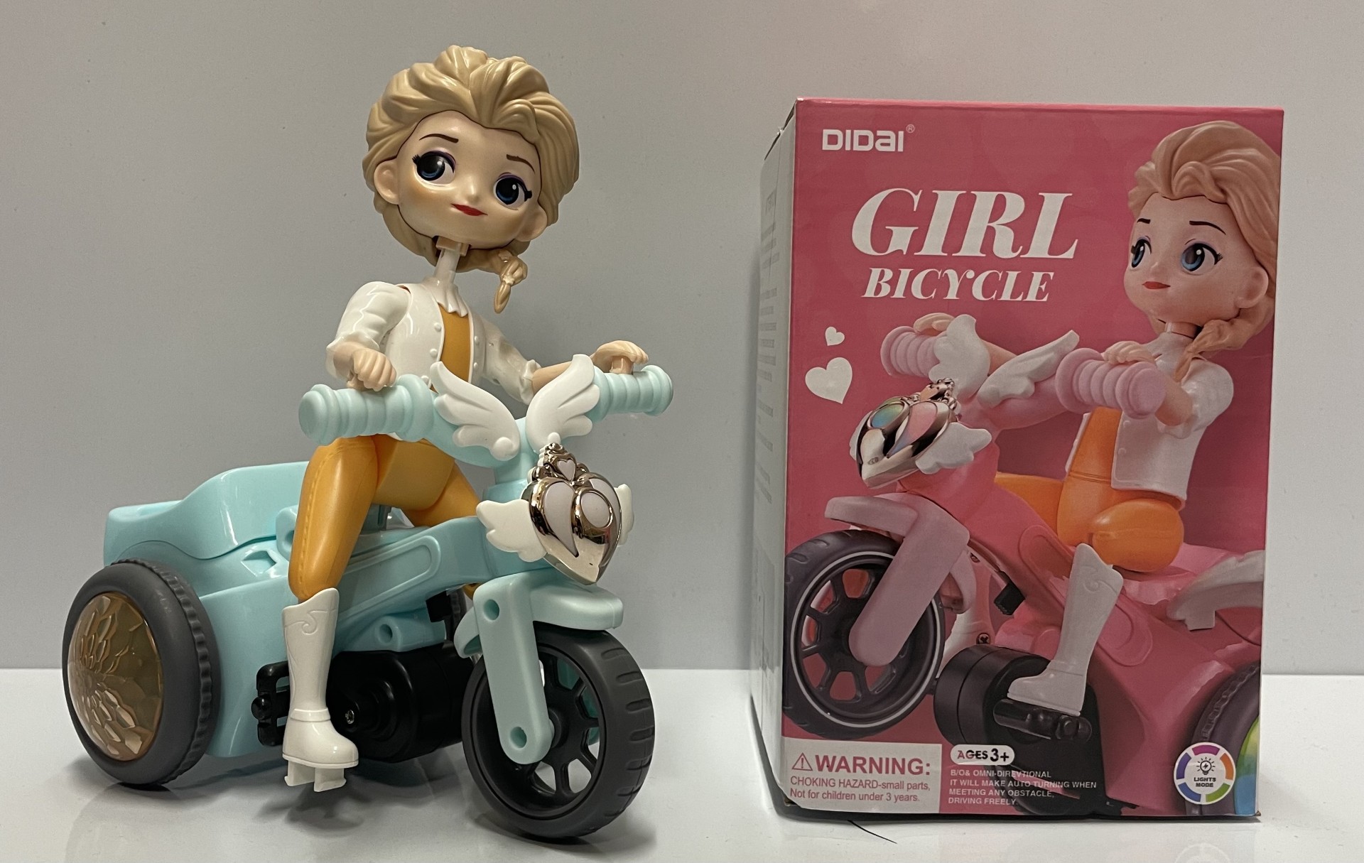 LD-151B BATTERY OPERATED BUMP AND GO - GIRL ON BIKE - Trimex Wholesale ...