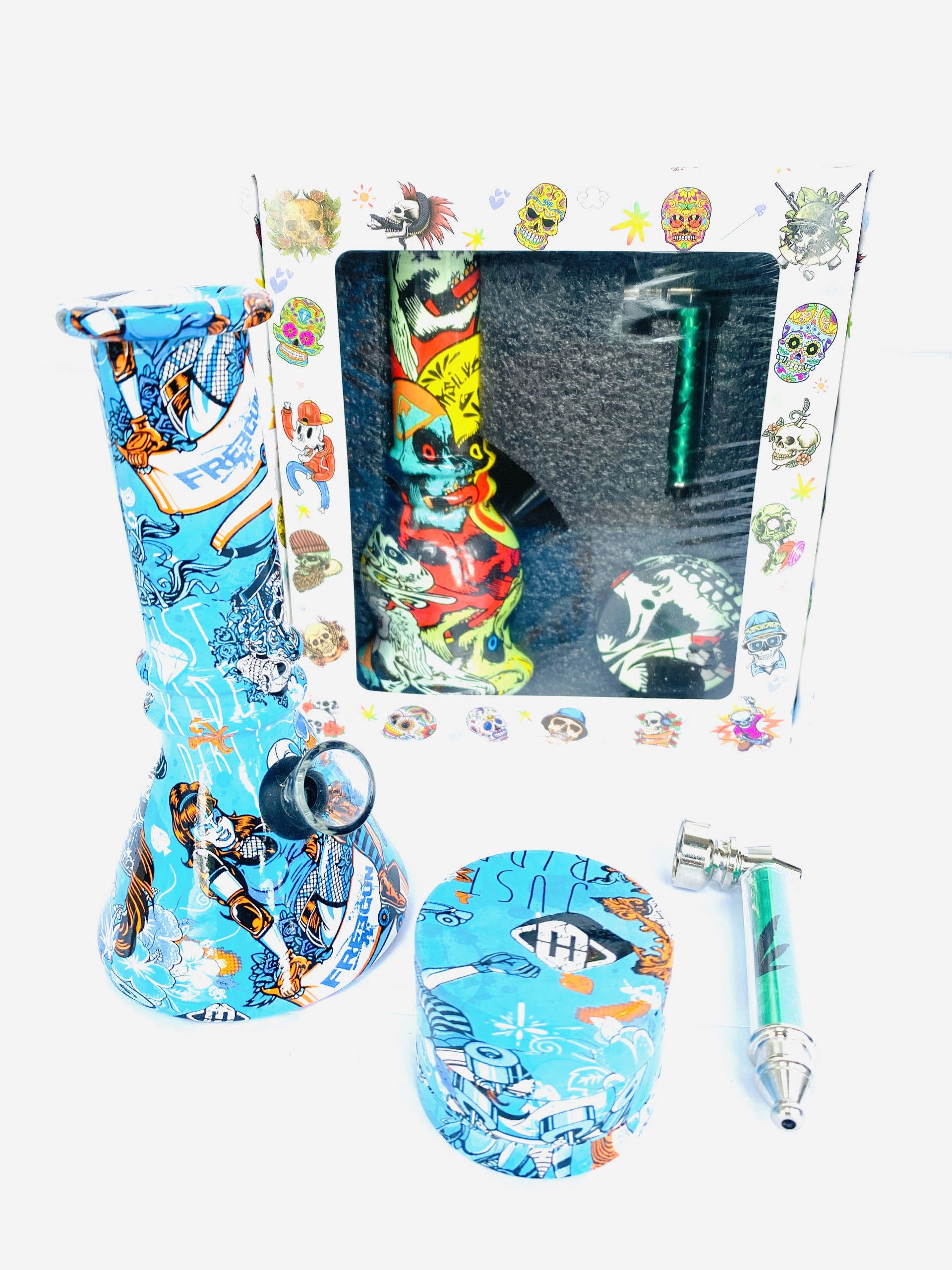 SMOKING SET MIXED DESIGNS HD-3003 - Trimex Wholesale Ireland