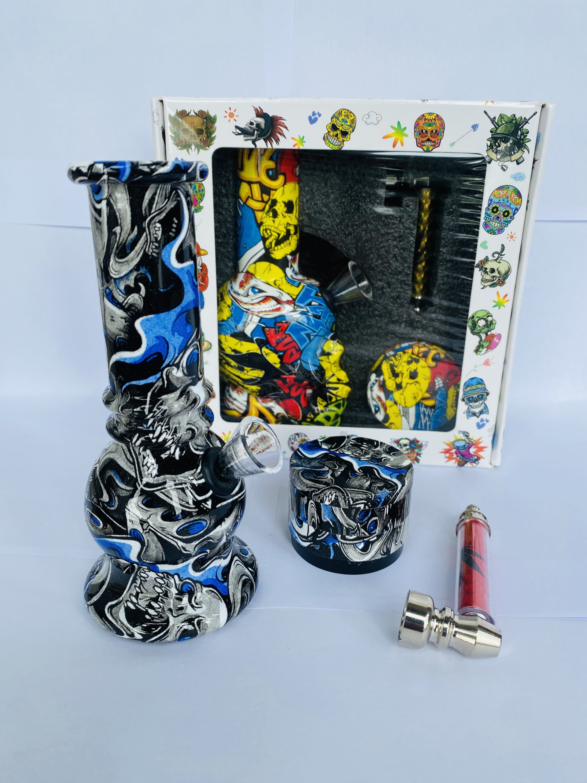 SMOKING SET MIXED DESIGNS HD-3003 - Trimex Wholesale Ireland